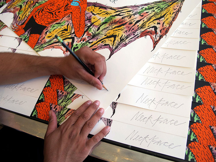 Neck Face Prints | Exclusive to PCP | People of Print