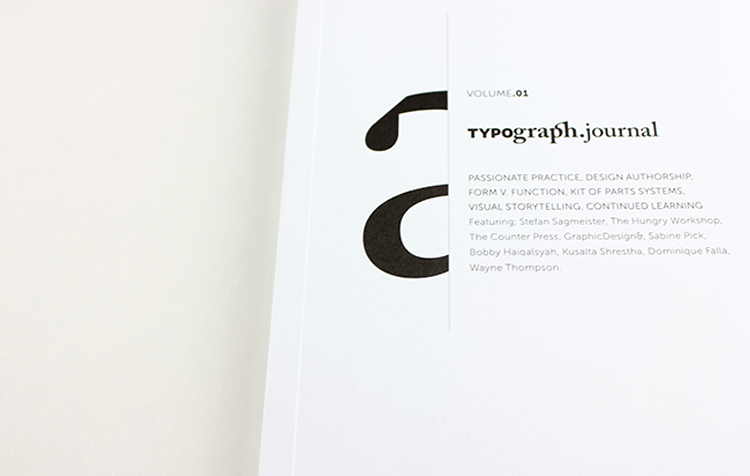 Typograph.Journal | People of Print