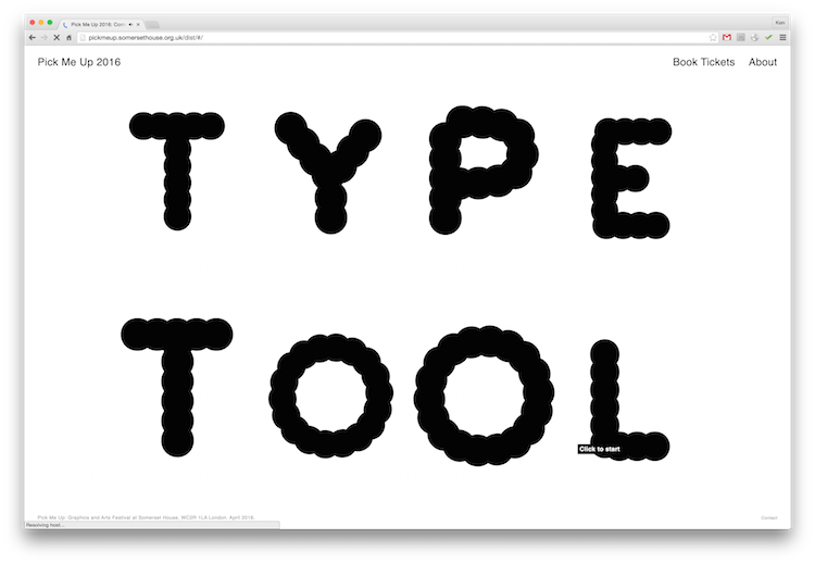 Pick Me Up x Studio Hato :: Design Your Own Letter | People of Print