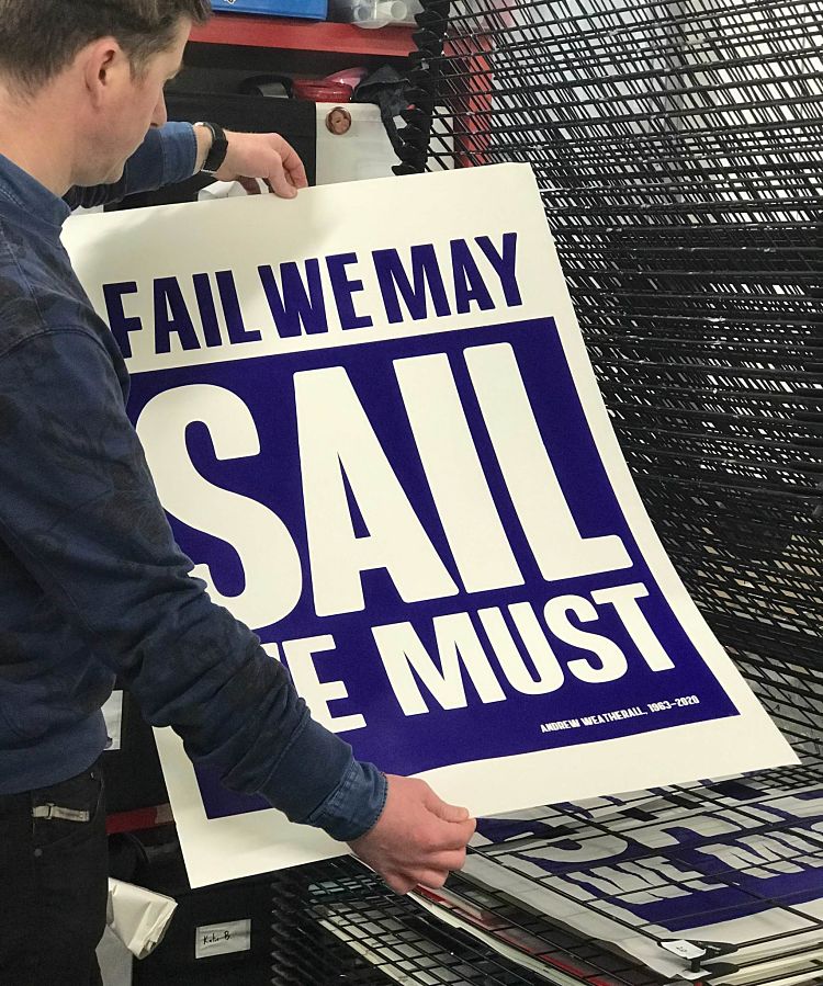 Damn Fine Print: Andrew Weatherall Tribute Print | People of Print