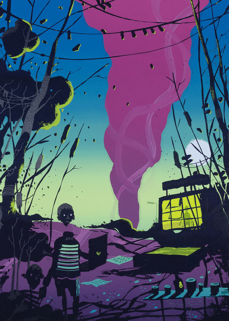 Ice Screen Printing: Painter Meets Screen Printer | People of Print