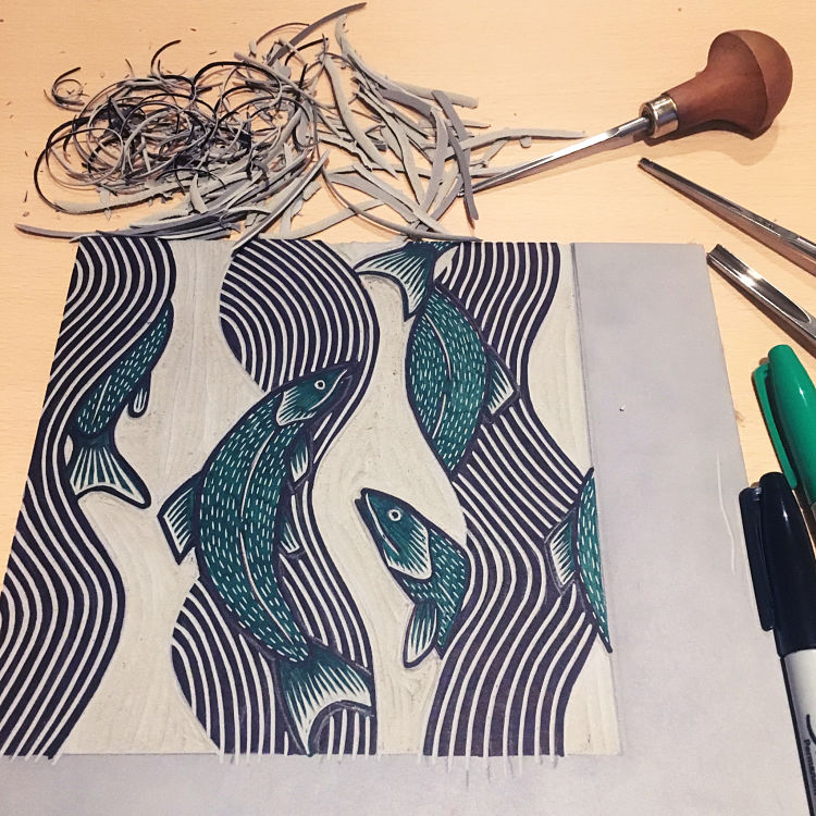 People of Print: Anna Ruiz | Lino Printing Weekend Course