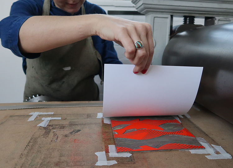 People of Print: Anna Ruiz | Lino Printing Weekend Course
