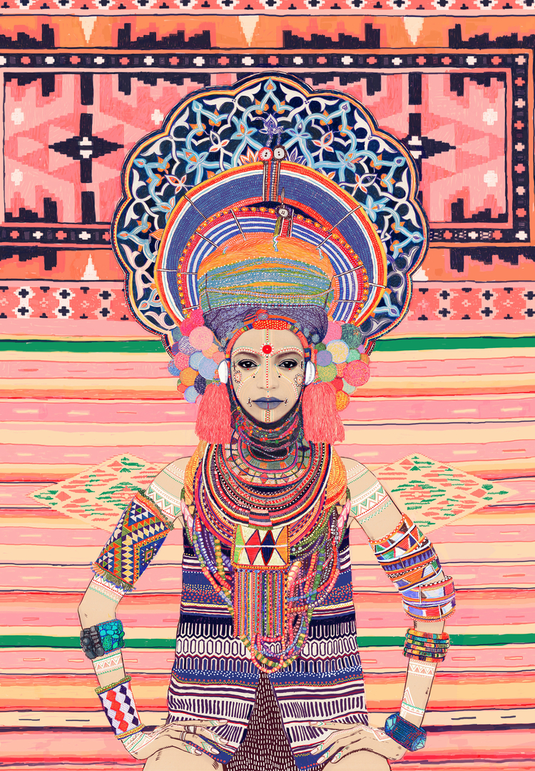 Anna Higgie | Goddess Series | People of Print