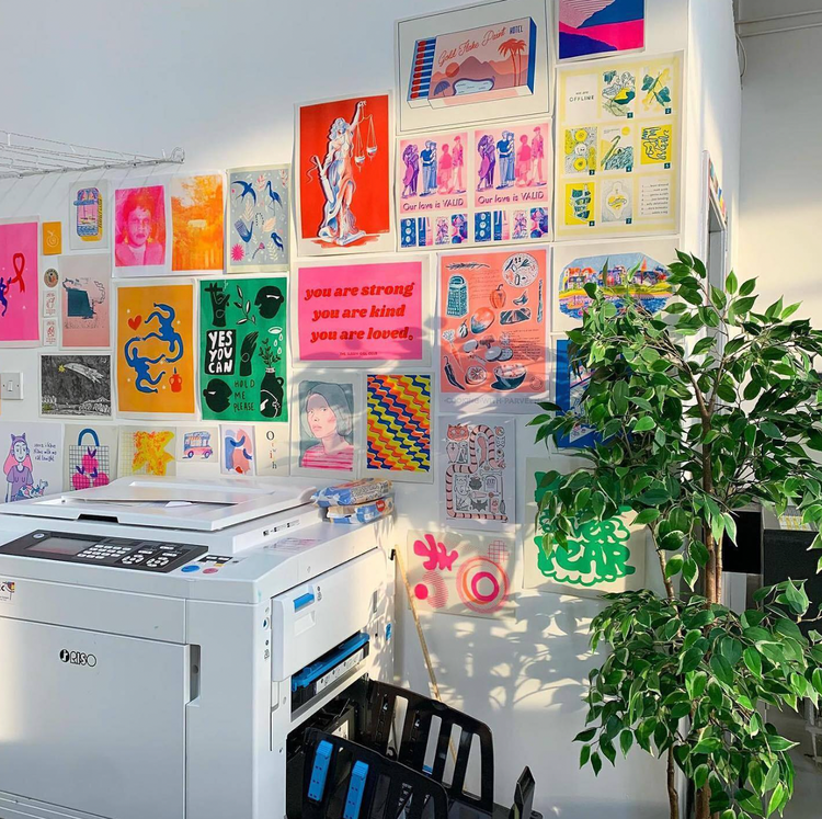 Wild and Kind | Risograph Printmaking Workshops | People of Print