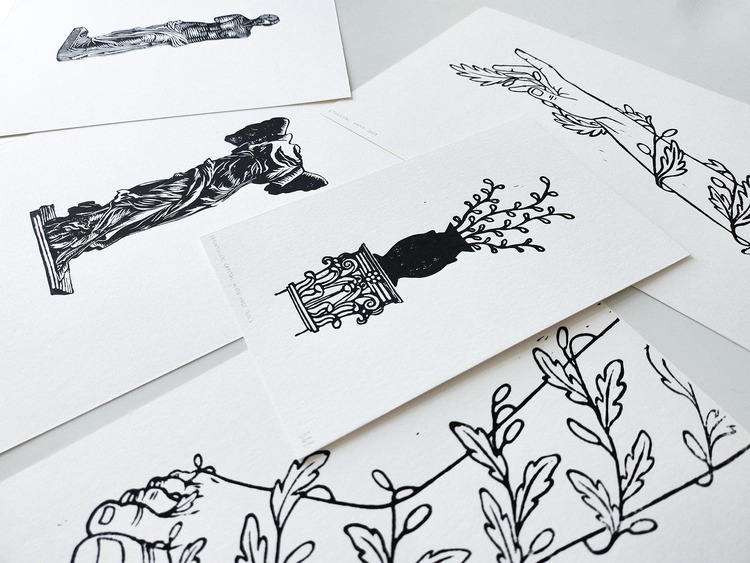 Block & Branch by Alice Pugini | People of Print