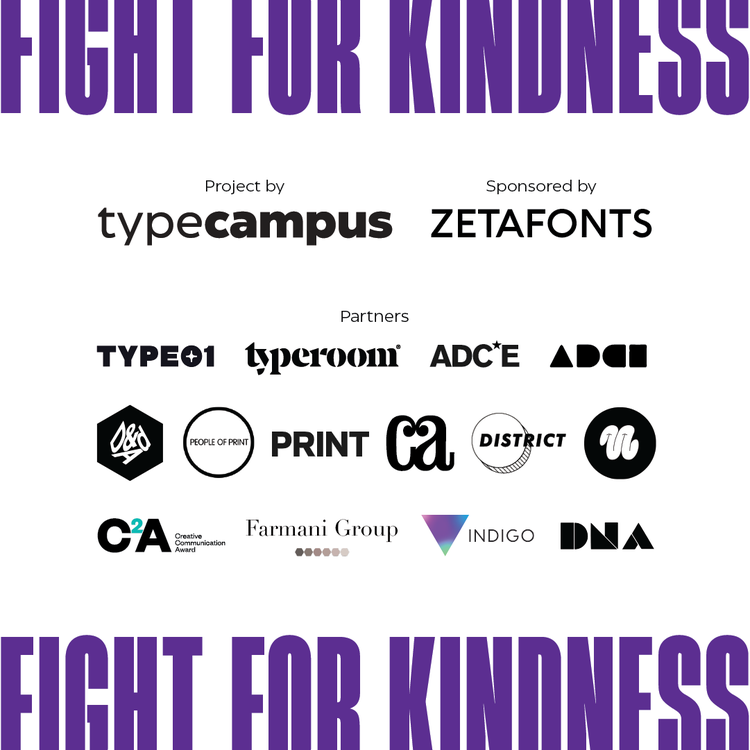People of Print: Fight for Kindness: A Global Celebration of Typography ...