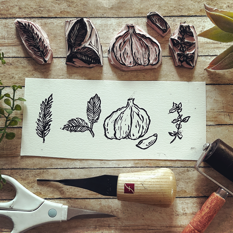 Hand Carved Magpie | People of Print