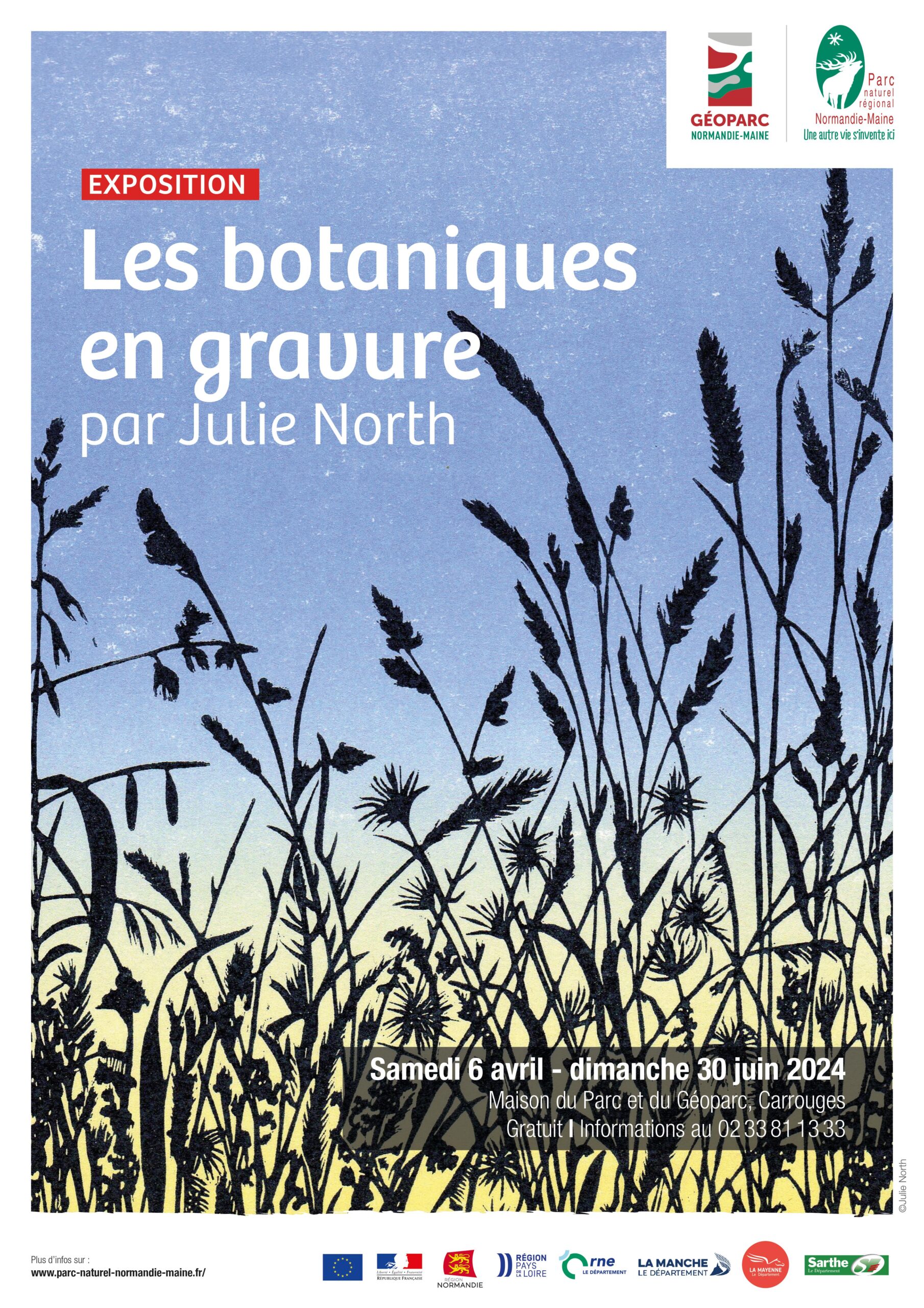 Les Botaniques en Gravure | Julie North Exhibition